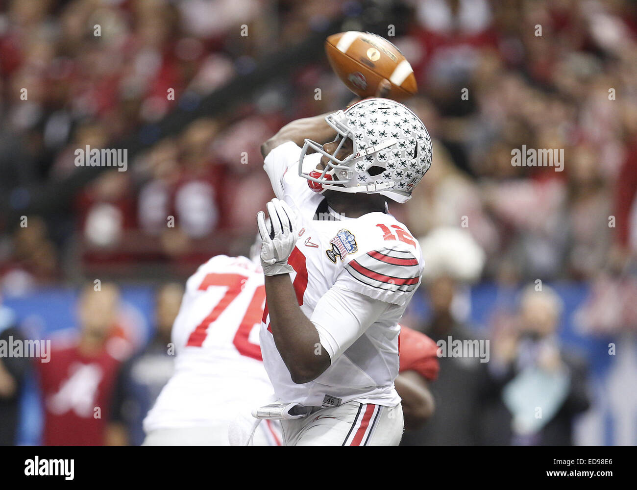 New Orleans, Louisiana, USA. 01st Jan, 2015. Ohio State quarterback ...