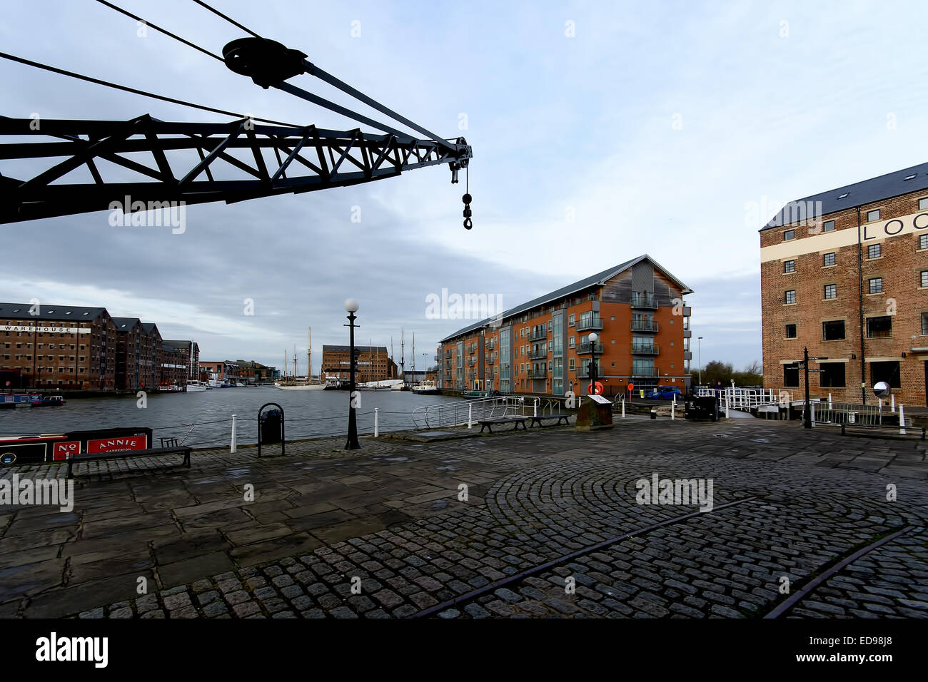 Gloucester Docks, Gloucester Stock Photo - Alamy