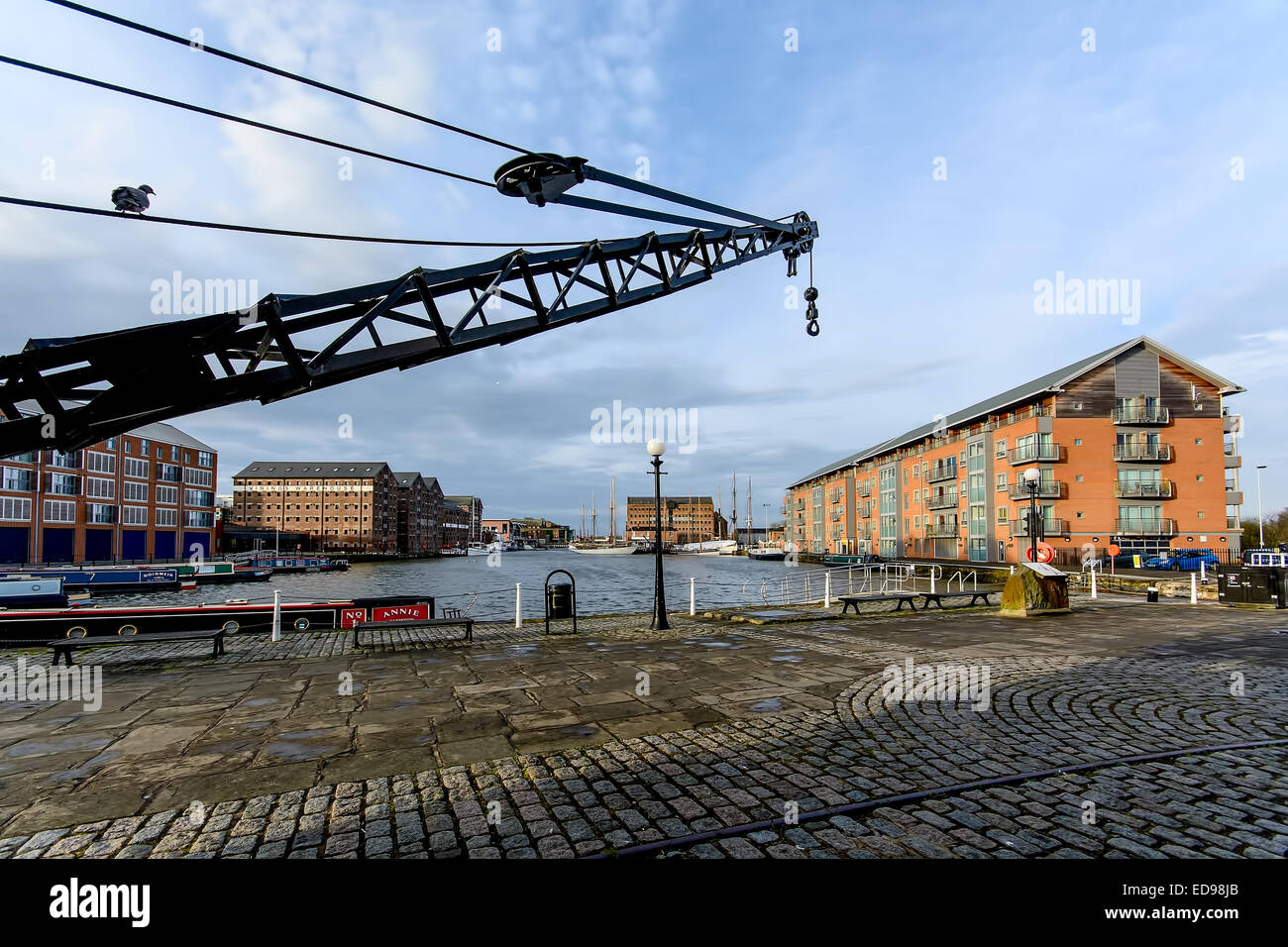 Gloucester Docks, Gloucester Stock Photo - Alamy