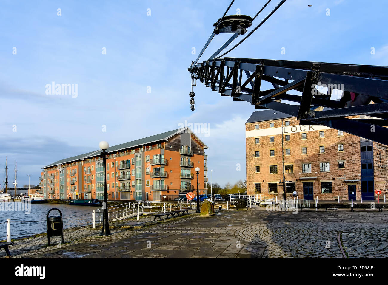 Gloucester Docks, Gloucester Stock Photo - Alamy