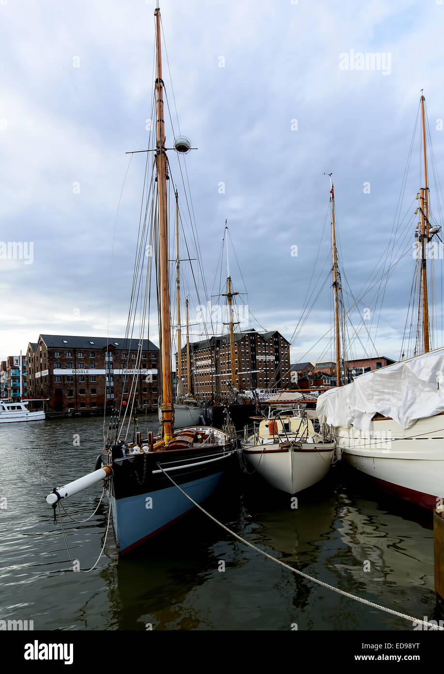 Gloucester Docks, Gloucester Stock Photo - Alamy