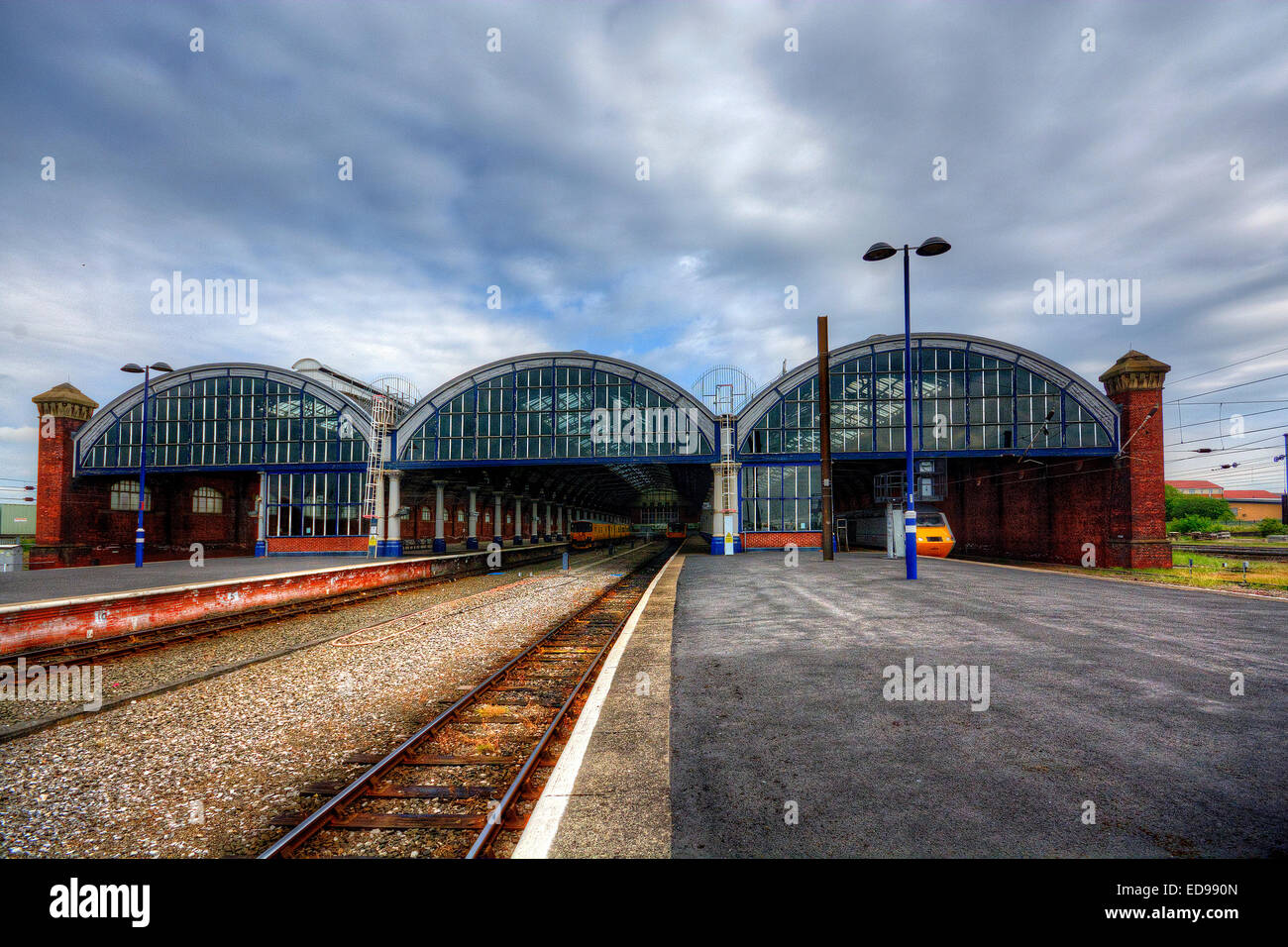 Darlington Railway Station, County Durham Stock Photo - Alamy