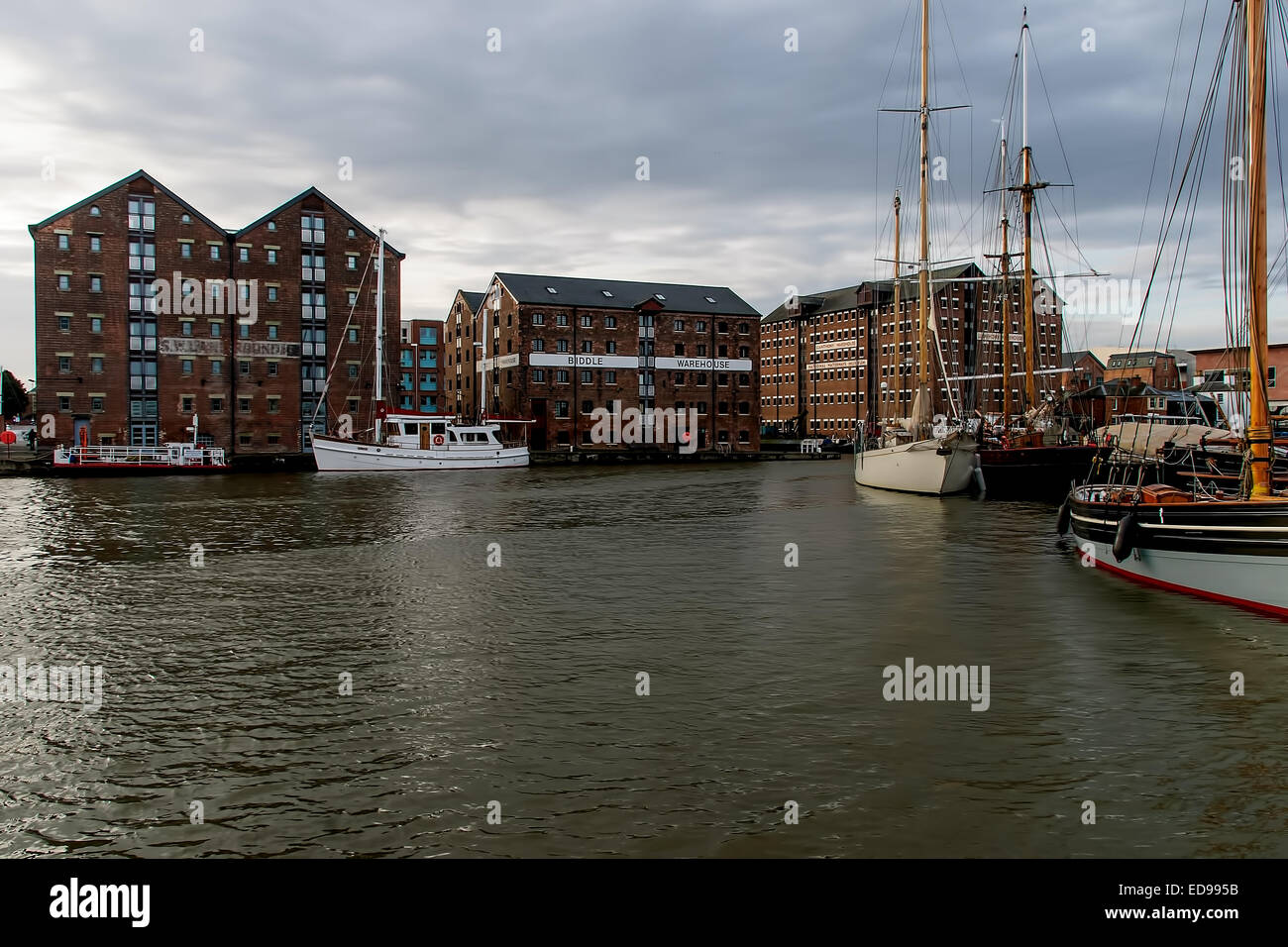 Gloucester Docks, Gloucester Stock Photo - Alamy