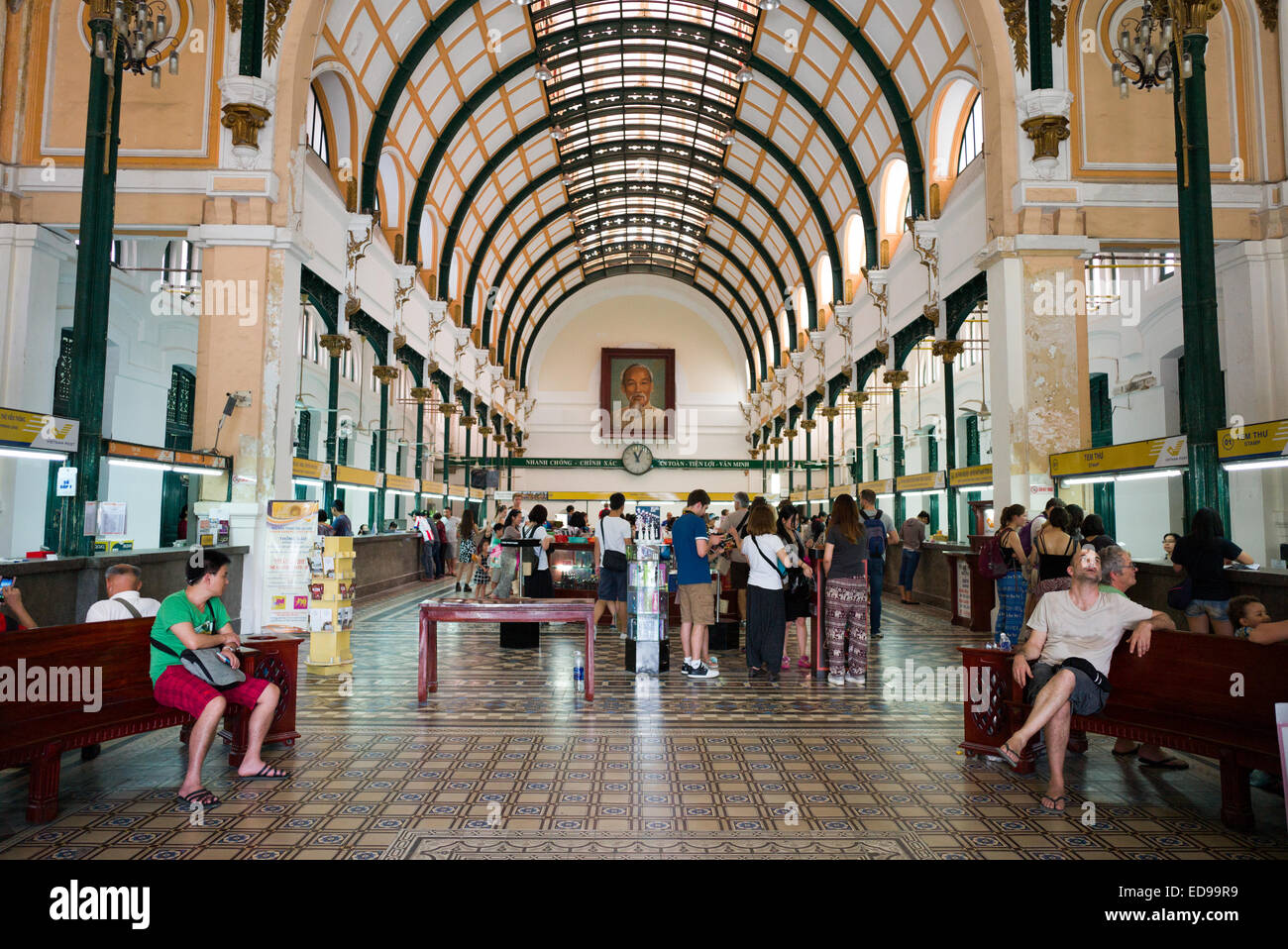 Saigon Central Post Office, Ho Chi Minh City, Vietnam Stock Photo - Alamy