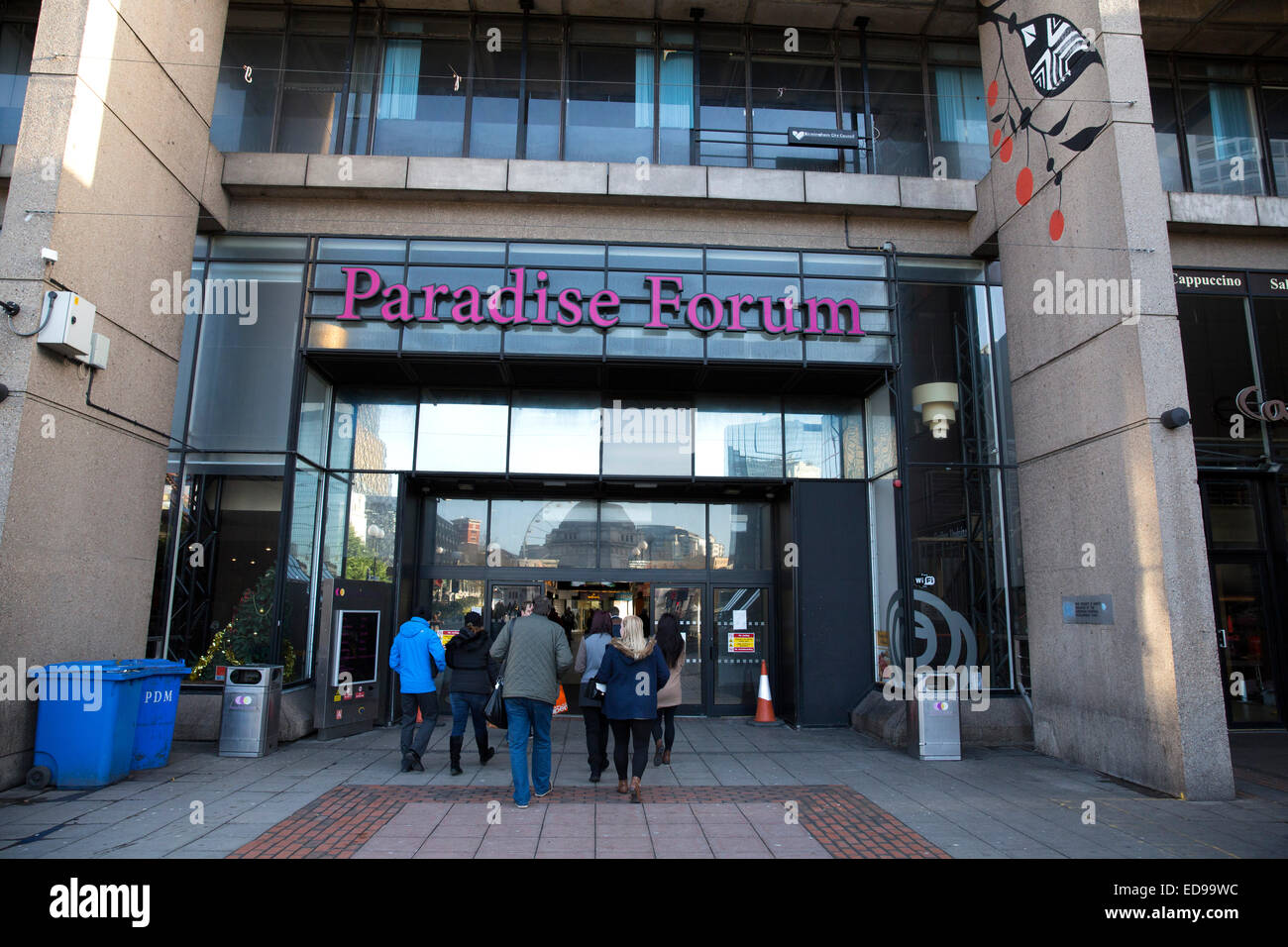 Paradise Forum which houses offices, shops and the old Birmingham ...