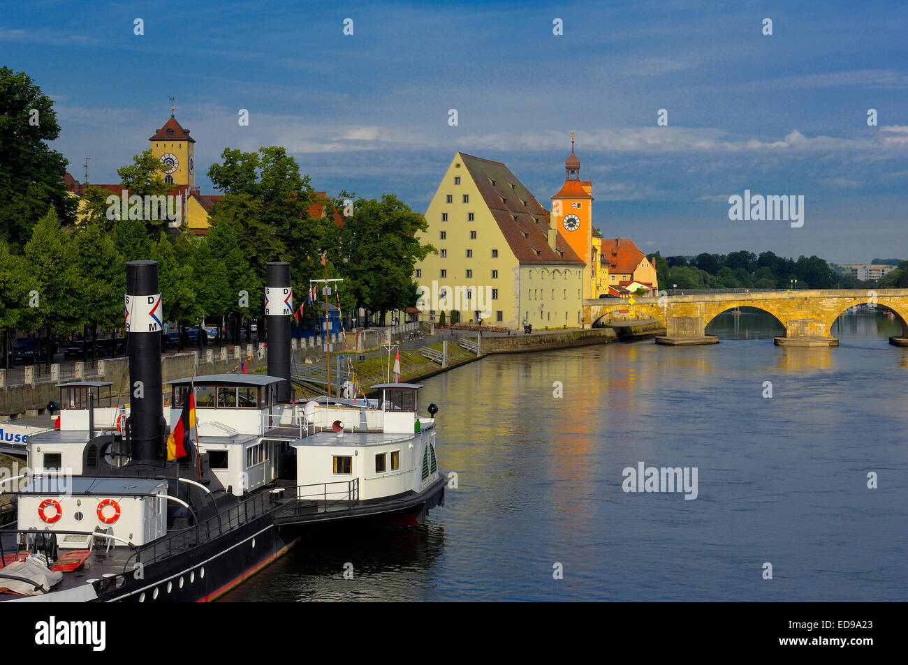 Regensburg danube river upper hi-res stock photography and images - Alamy