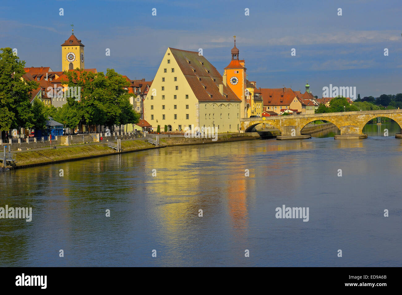 Regensburg danube river upper hi-res stock photography and images - Alamy