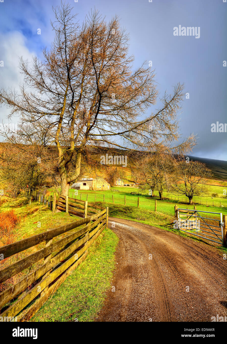 Walking back from Pendle Hill you are met with some stunning scenery ...