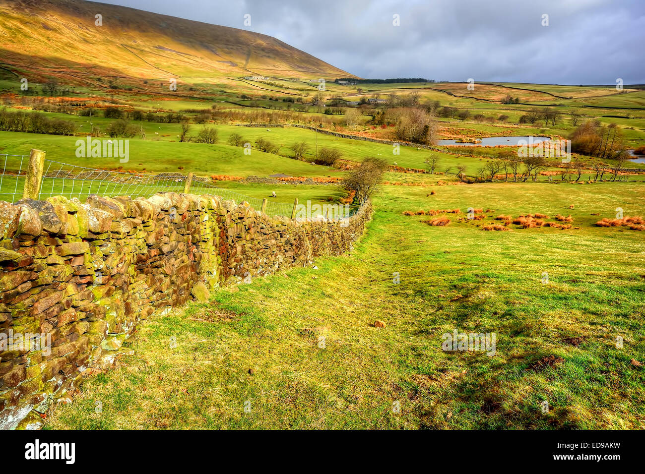 Pendle Hill, Barley, Lancashire Stock Photo - Alamy