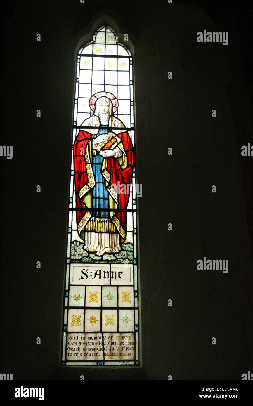 All Saints church, Down Ampney Stock Photo - Alamy