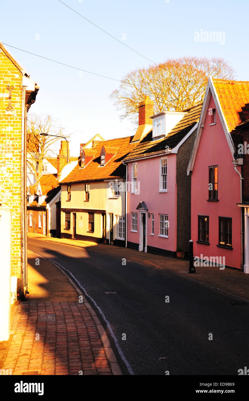 Street in Beccles Suffolk Stock Photo - Alamy