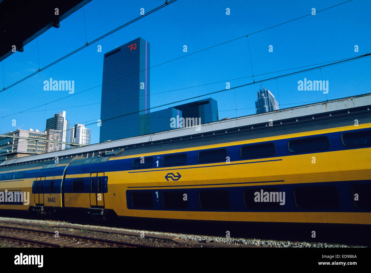Netherlands, Rotterdam, Station Train Stock Photo - Alamy