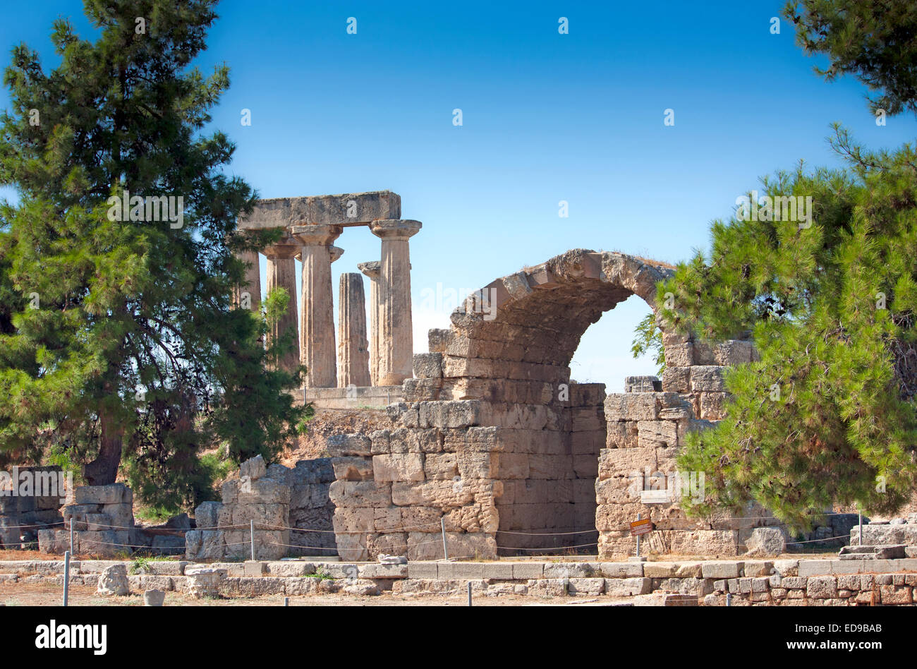 Korinthosarchaeological hi-res stock photography and images - Alamy