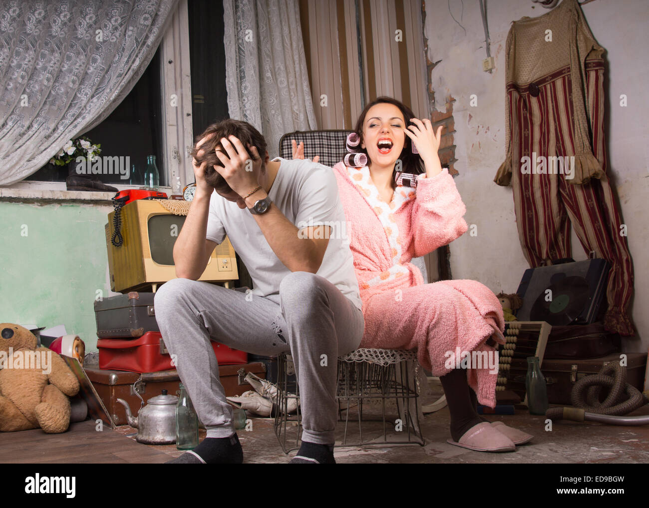 Squalid room hi-res stock photography and images - Alamy