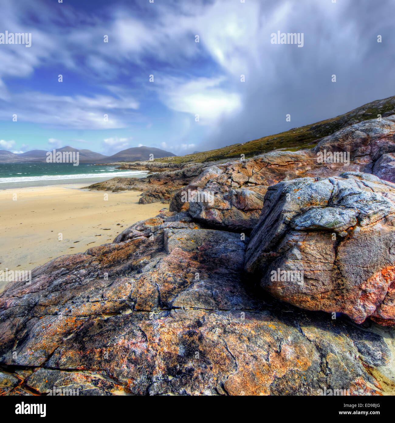 Luskentyre, Isle of Harris, Outer Hebrides, Scotland Stock Photo - Alamy