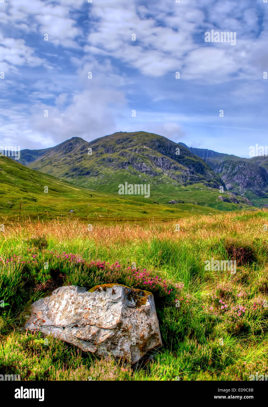 Buachaille etive mór ridge in glencoe hi-res stock photography and ...