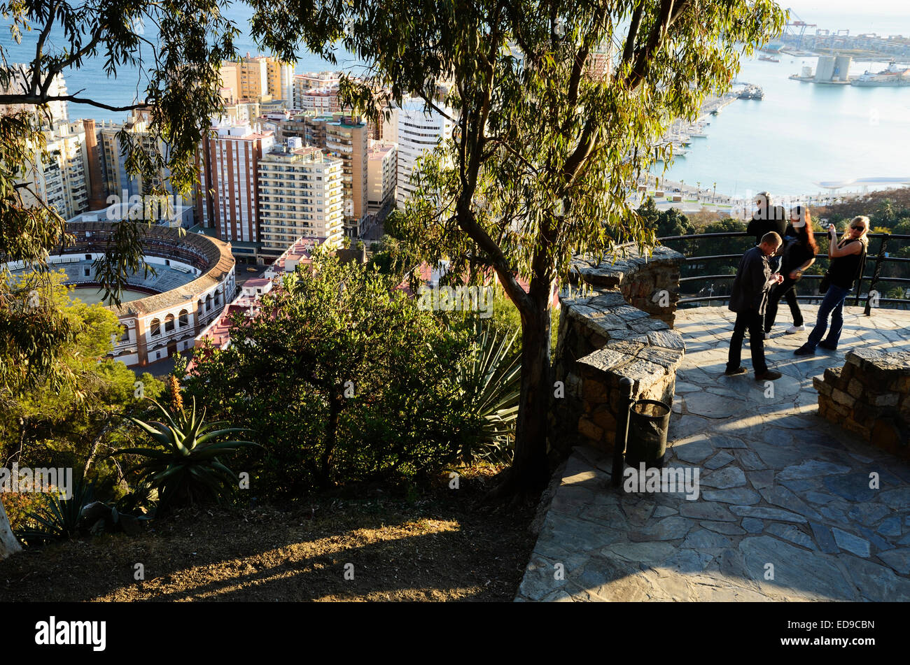 Castle of gibralfaro hi-res stock photography and images - Alamy