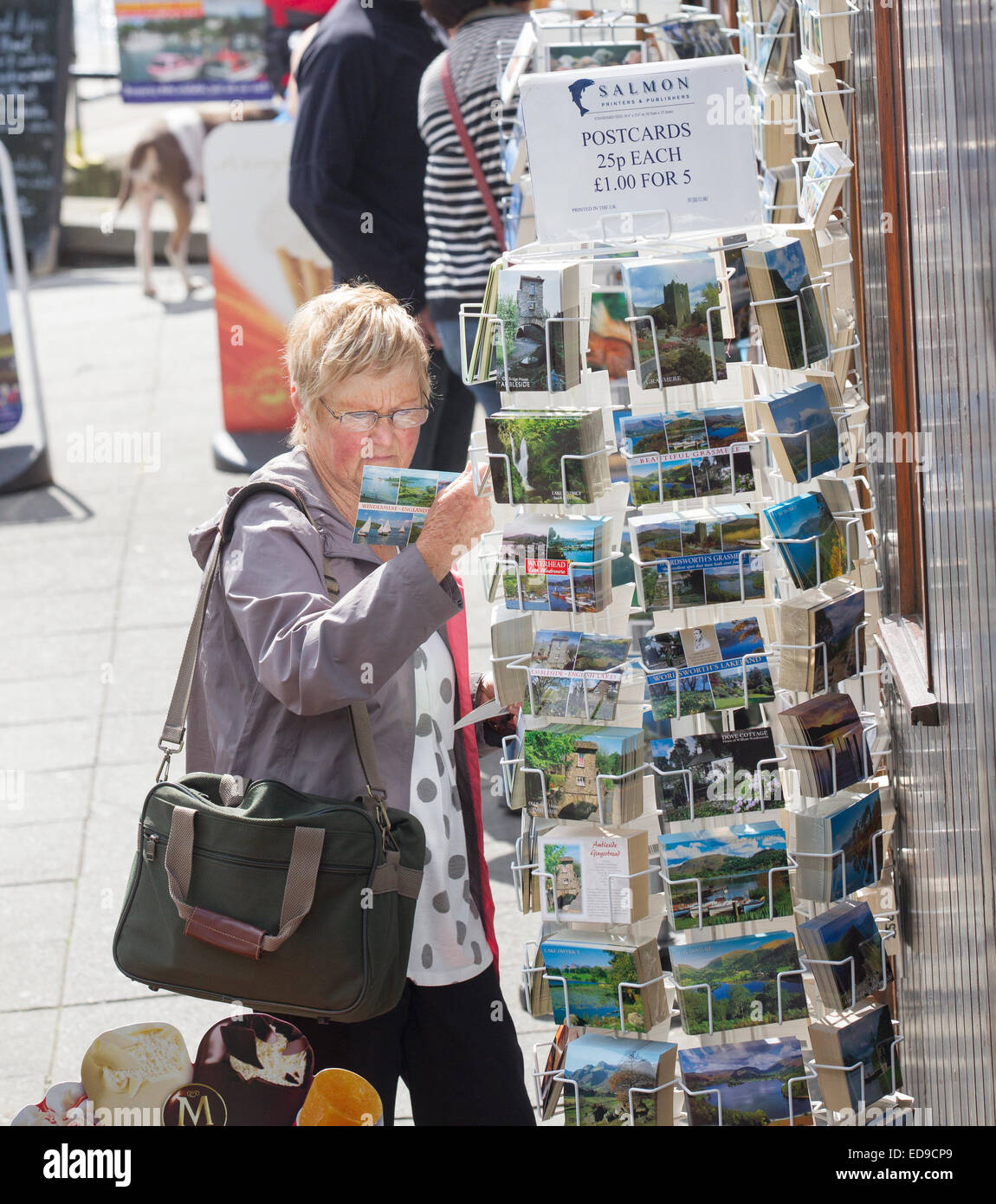 Postcards On Rack Sale In High Resolution Stock Photography and Images ...