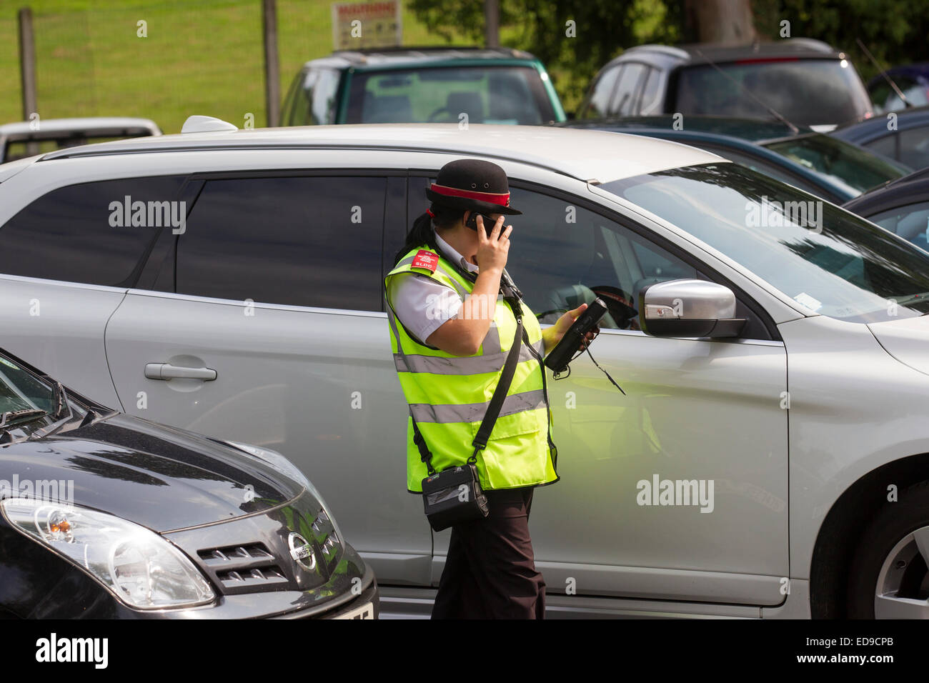 Female woman traffic warden hi-res stock photography and images - Alamy