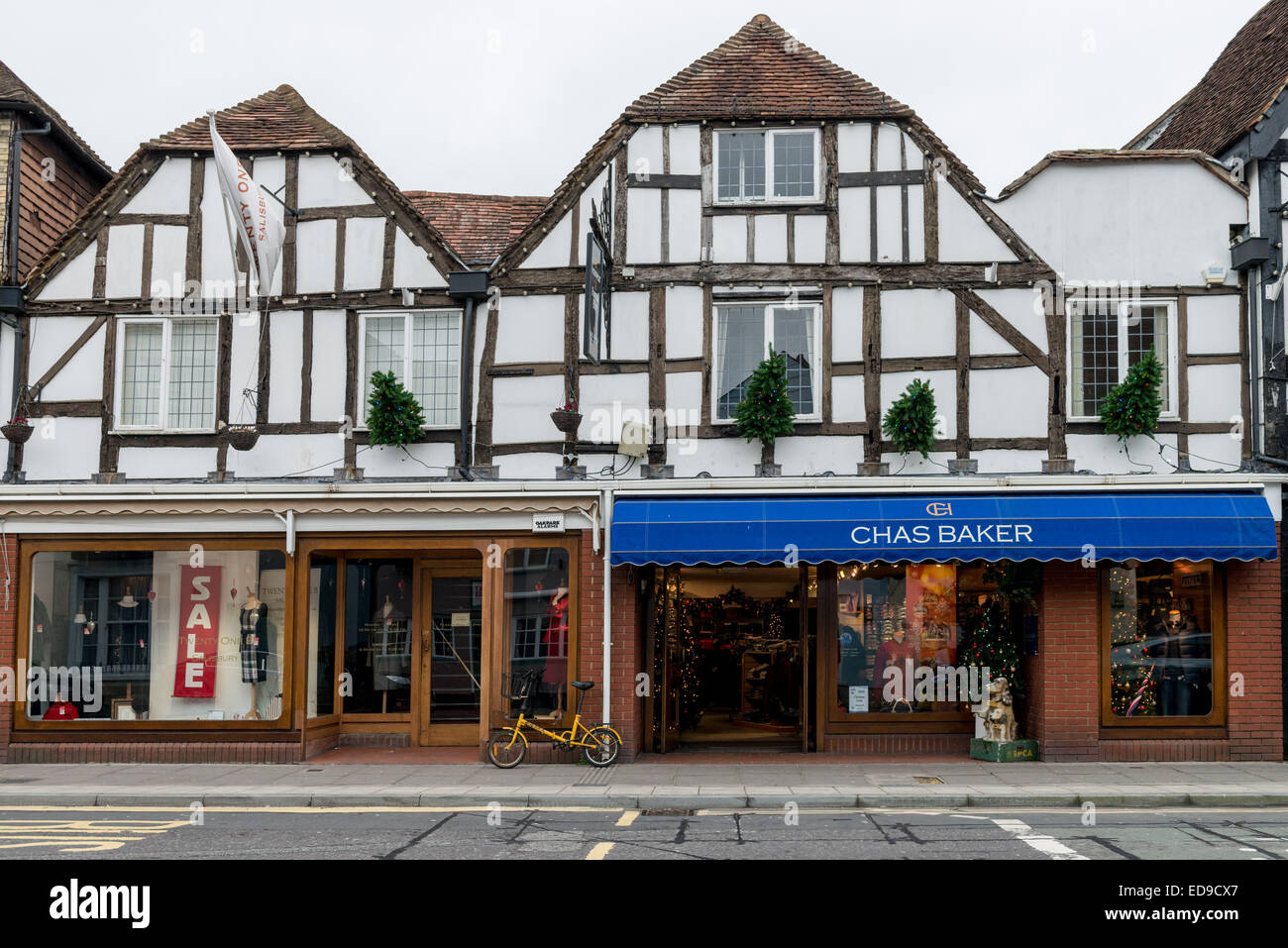 Tudor buildings salisbury hi-res stock photography and images - Alamy