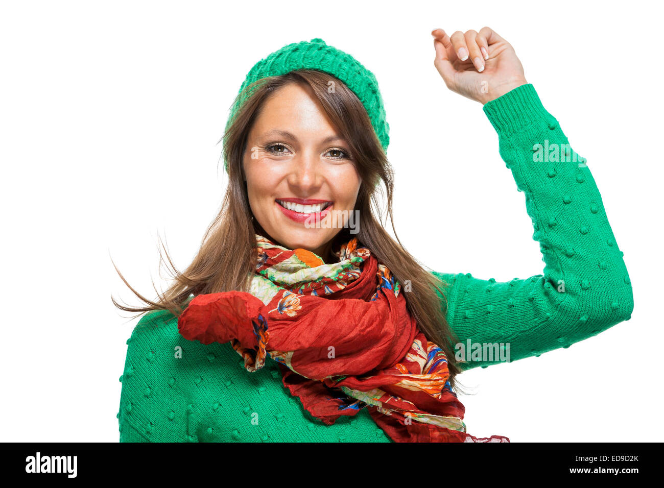 Exuberant woman hi-res stock photography and images - Alamy