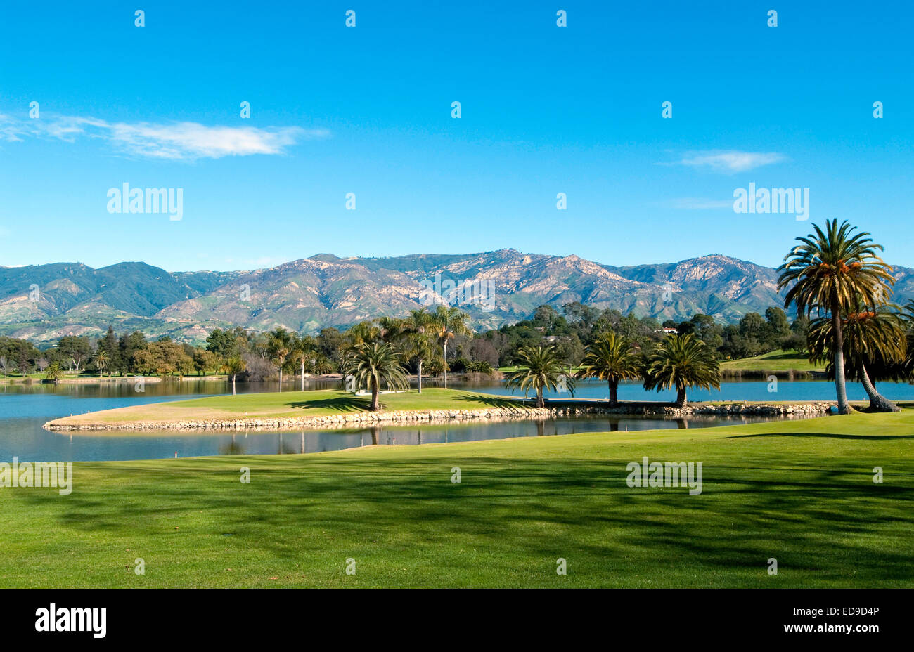 Hope Ranch Golf course, Santa Barbara, California Stock Photo - Alamy