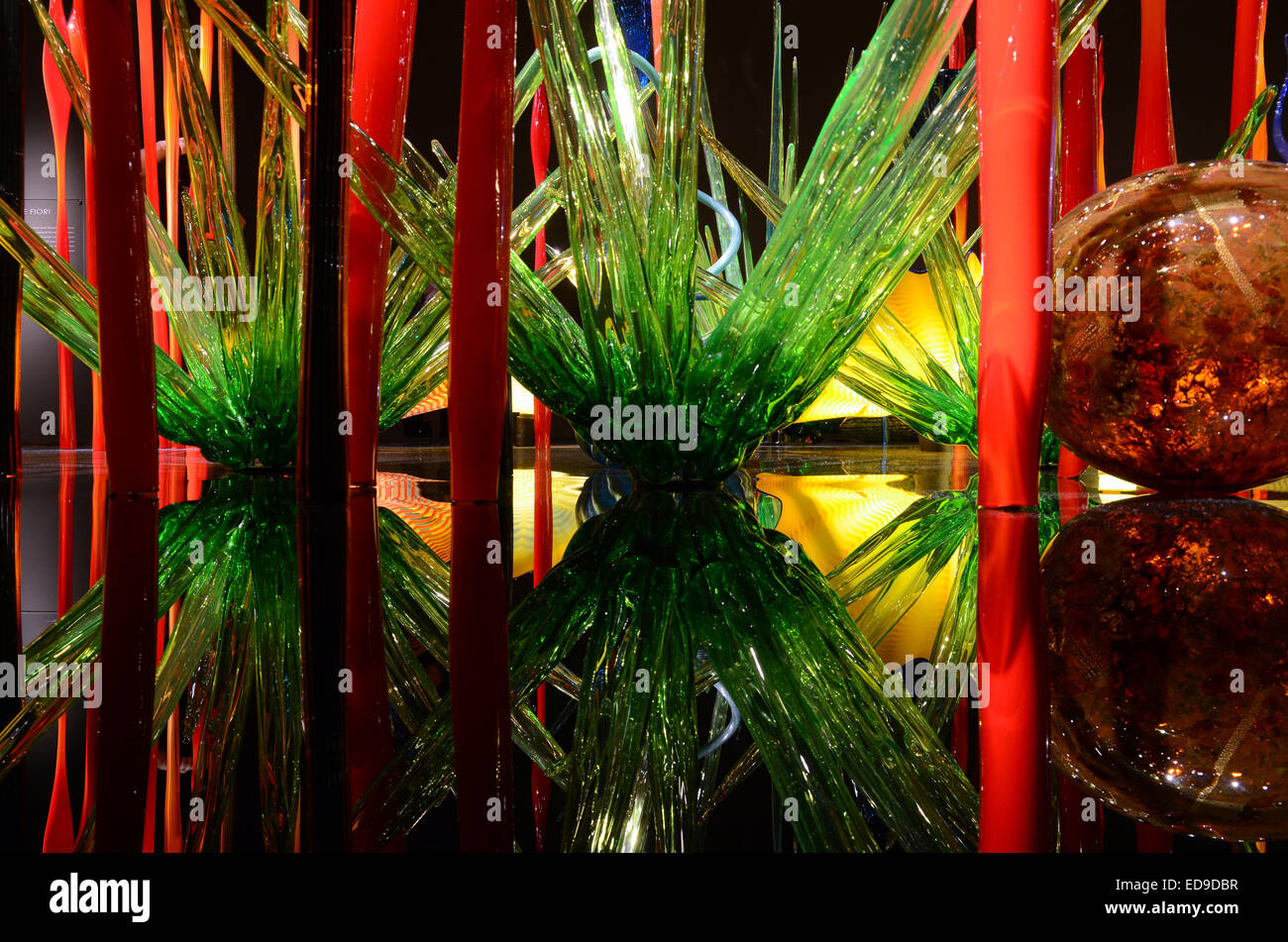 Dale Chihuly glass sculpture Stock Photo - Alamy
