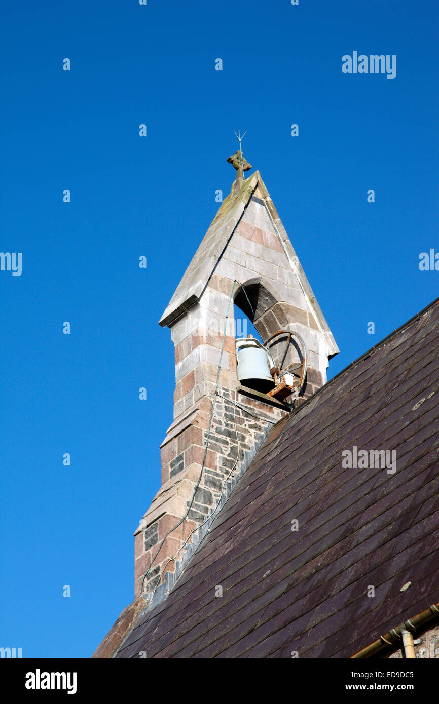 Bell tower of the Church of Saint Michael in Corduff County Monaghan ...