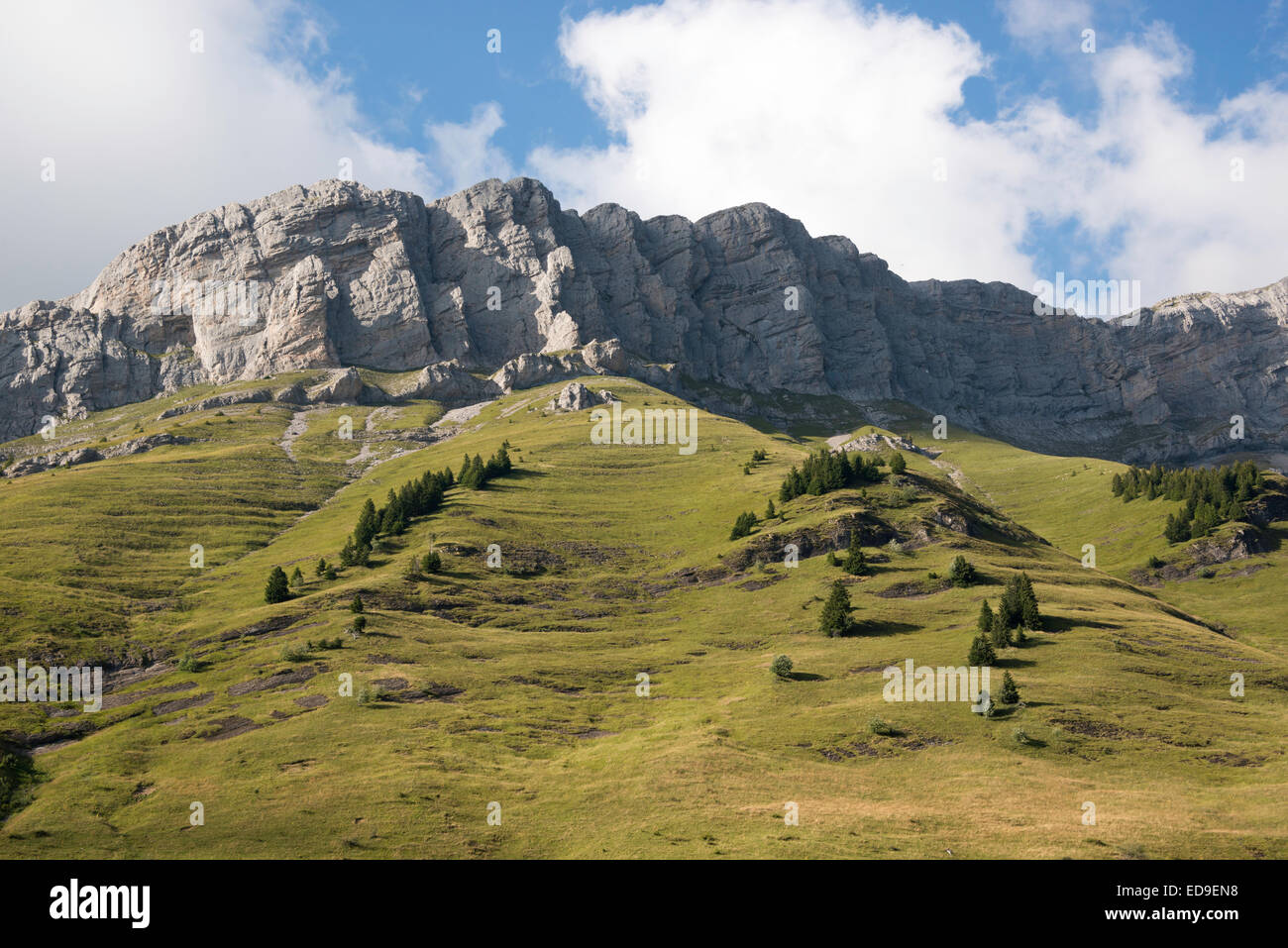 ARAVIS range mountains in French PreAlps Stock Photo - Alamy