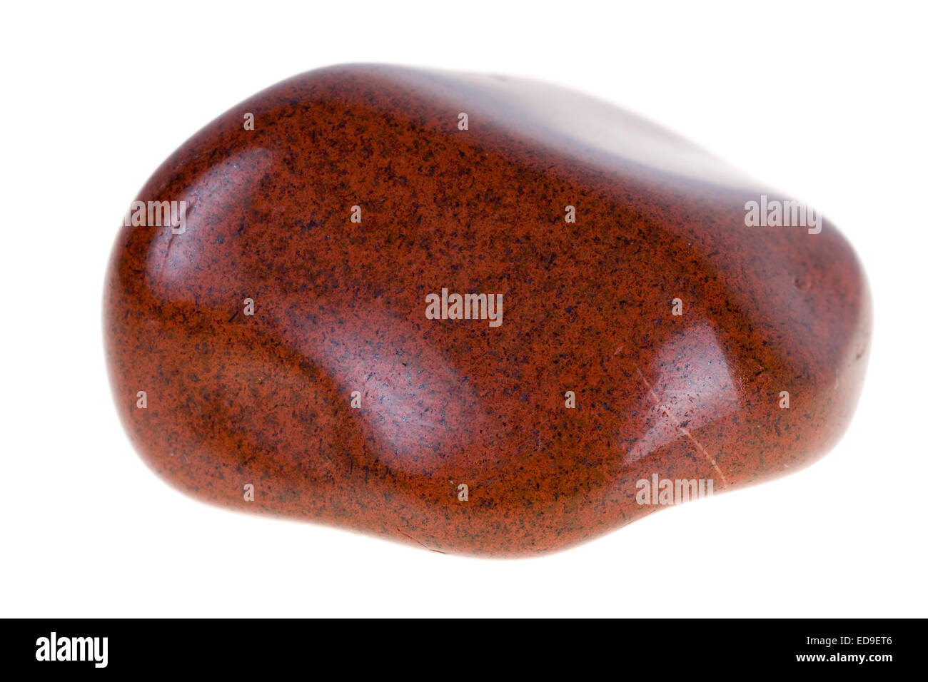 Jasper mineral isolated on a white background Stock Photo - Alamy