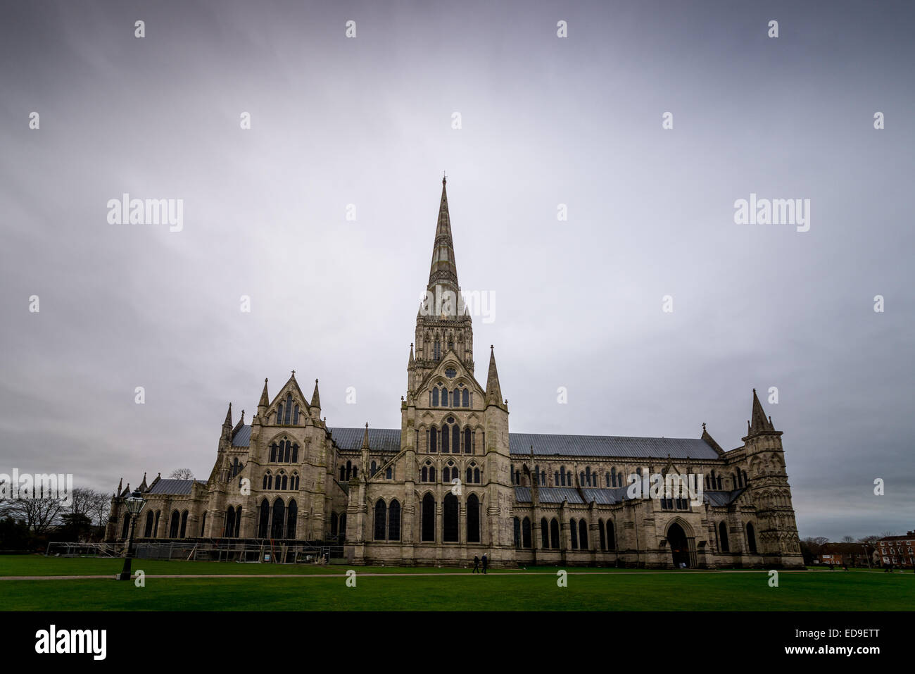 Salisbury Cathedral in Salisbury Stock Photo - Alamy