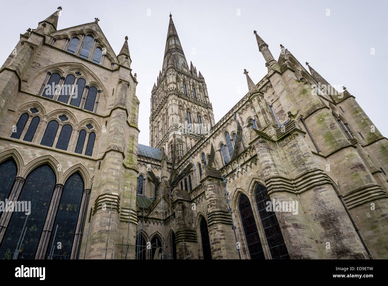 Salisbury Cathedral in Salisbury Stock Photo - Alamy