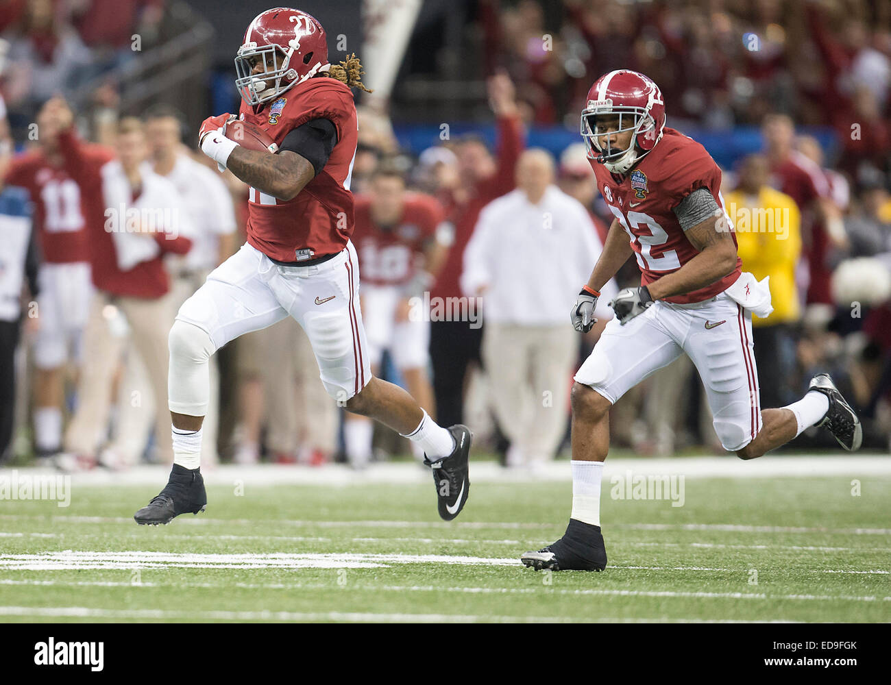 New Orleans, Louisiana, USA. 01st Jan, 2015. Alabama running back ...