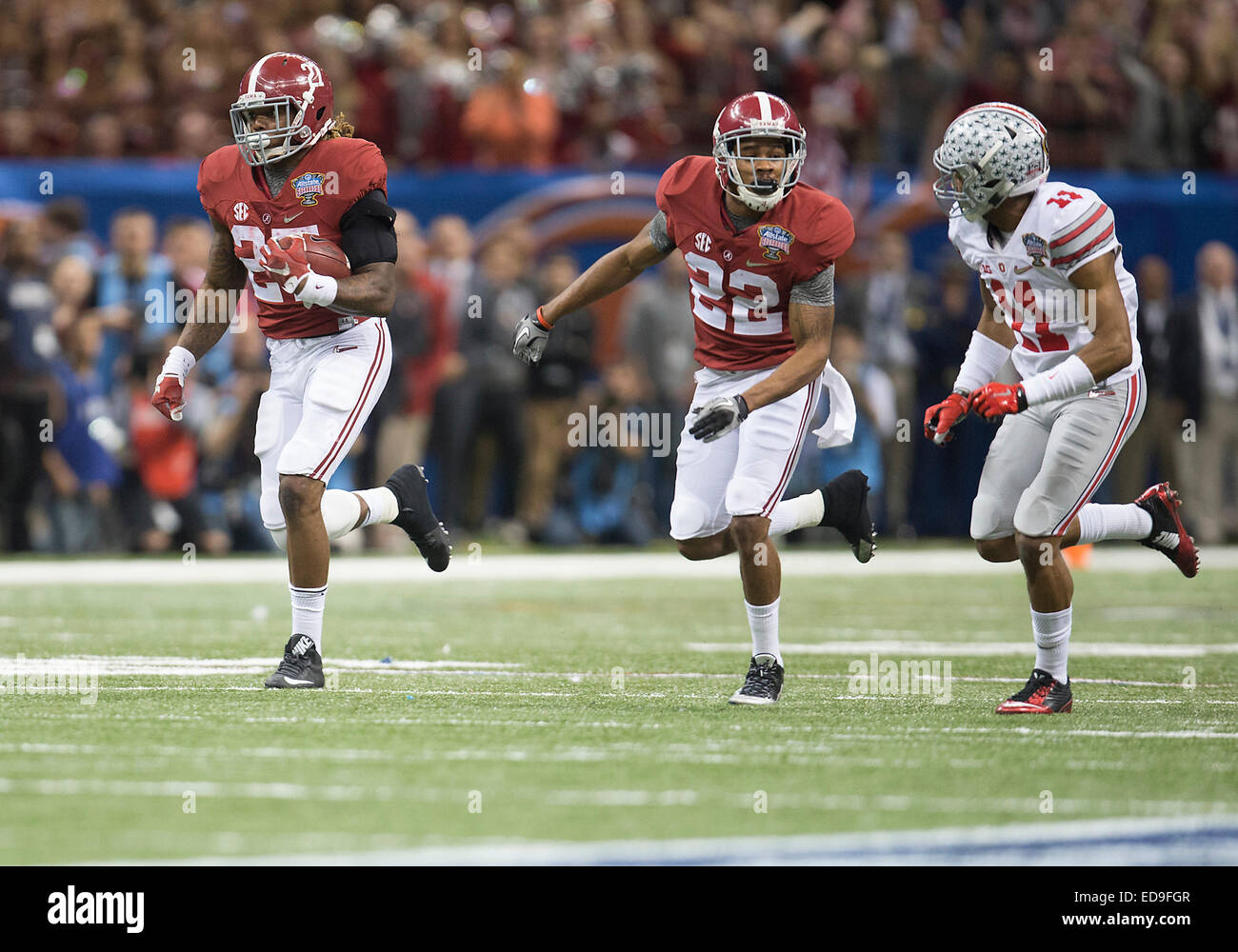 New Orleans, Louisiana, USA. 01st Jan, 2015. Alabama running back ...