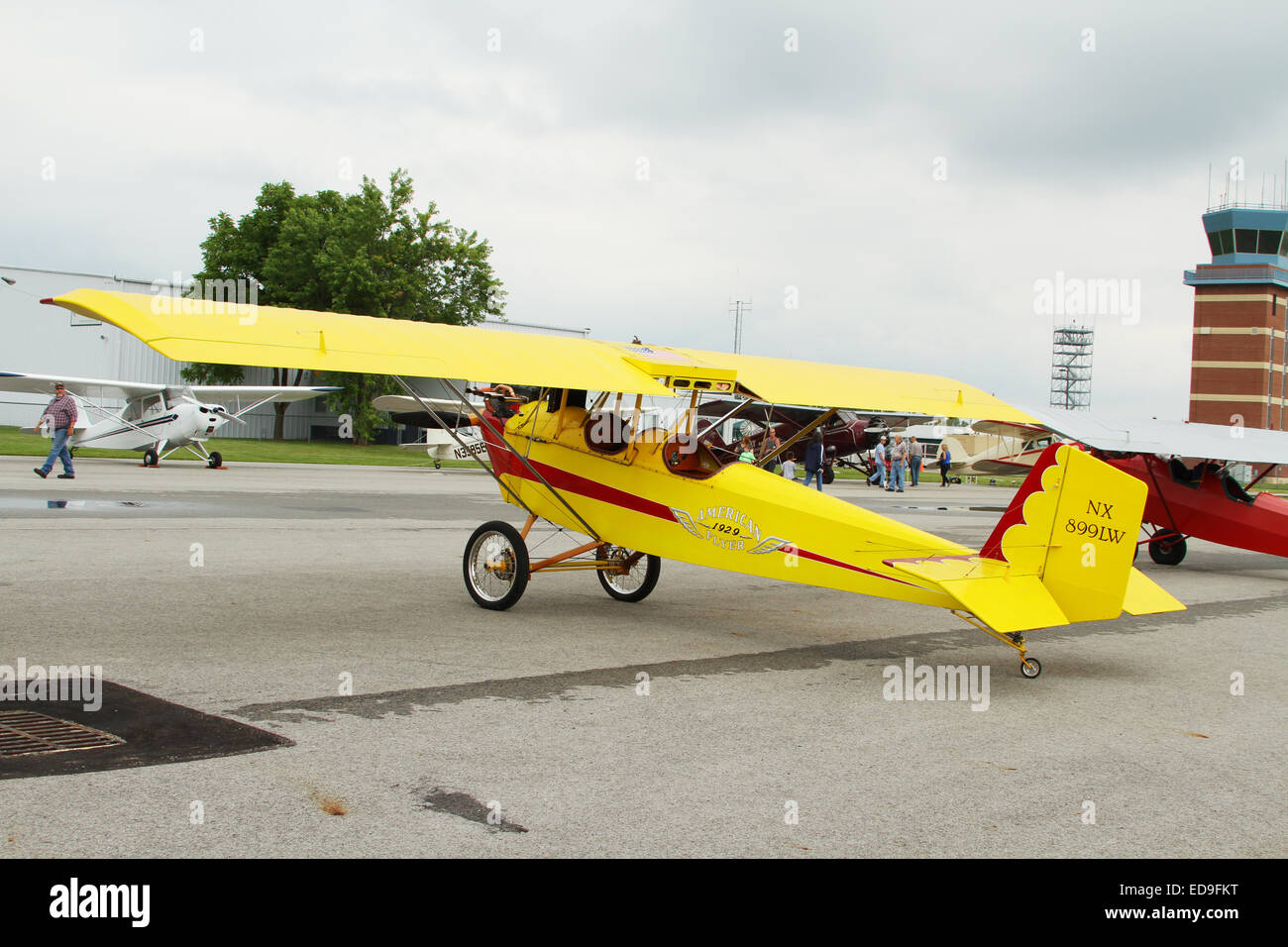 Pietenpol Air Camper. Yellow Airplane. Possibly custom built ...