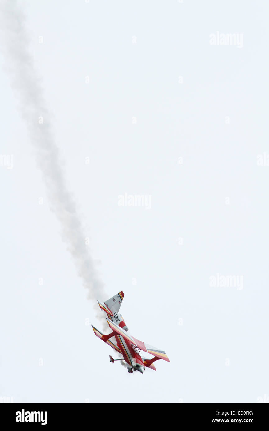 Ultimate 10-300 model radio control airplane. Bi Plane. Barnstorming ...