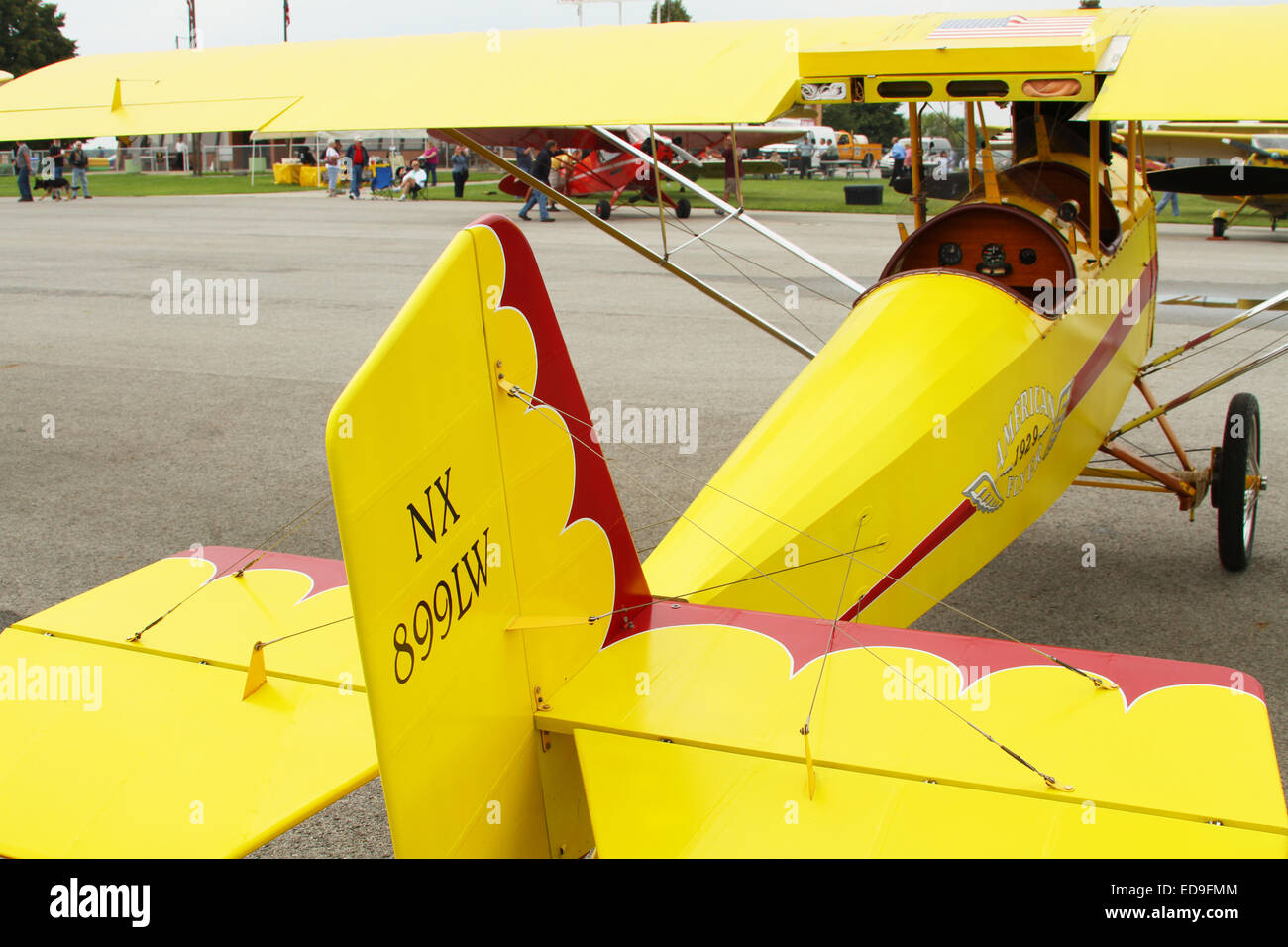 Pietenpol Air Camper. Yellow Airplane. Possibly custom built ...