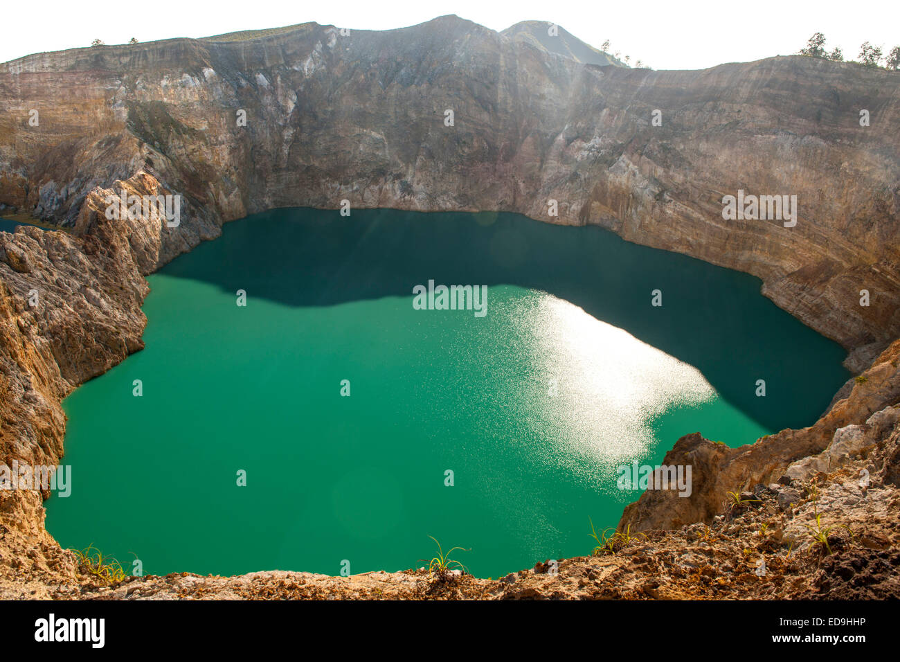 Tiwu Ata Polo ("Bewitched or Enchanted Lake") one of three crater lakes ...