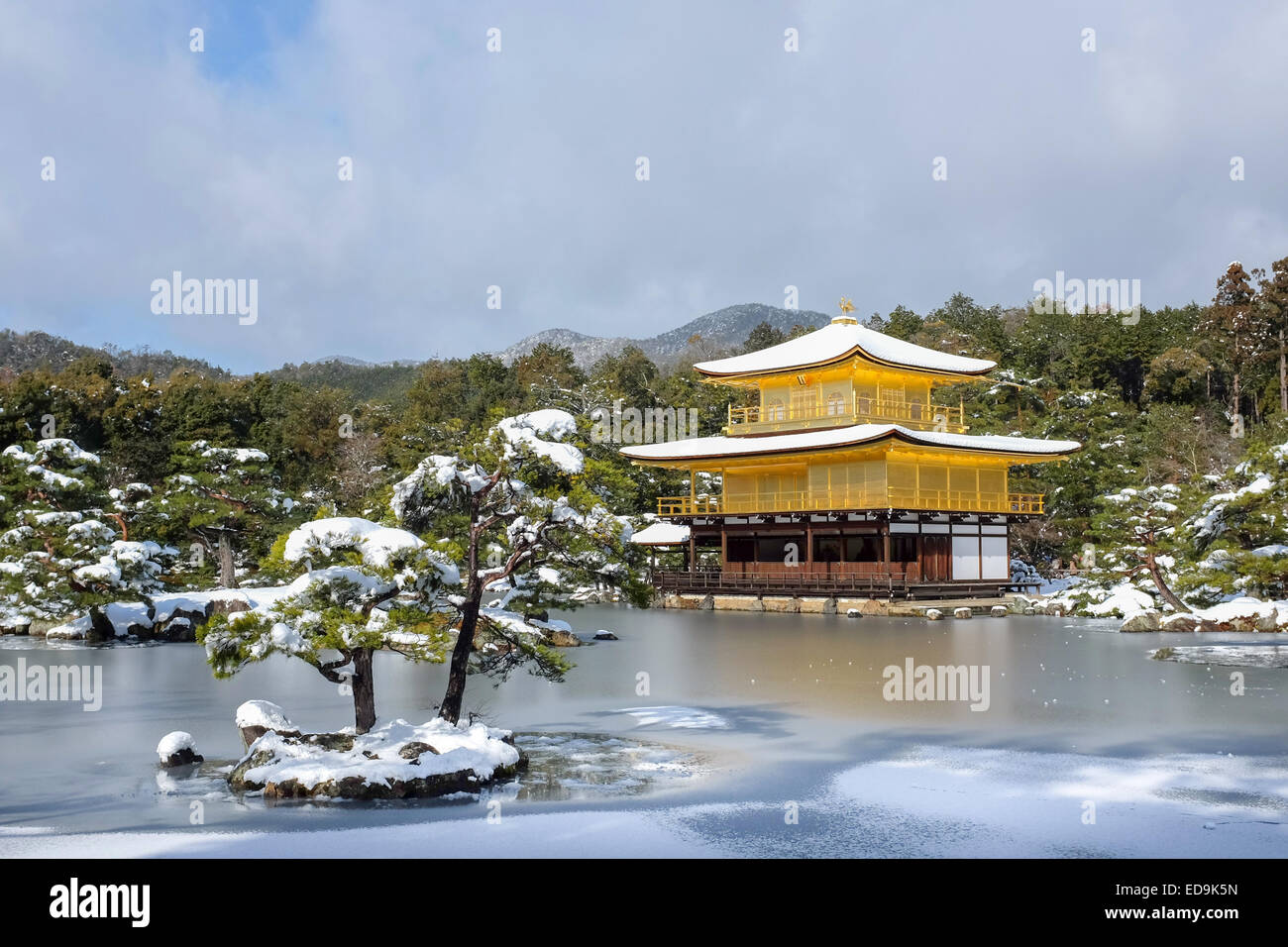 Golden Temple Kyoto Winter