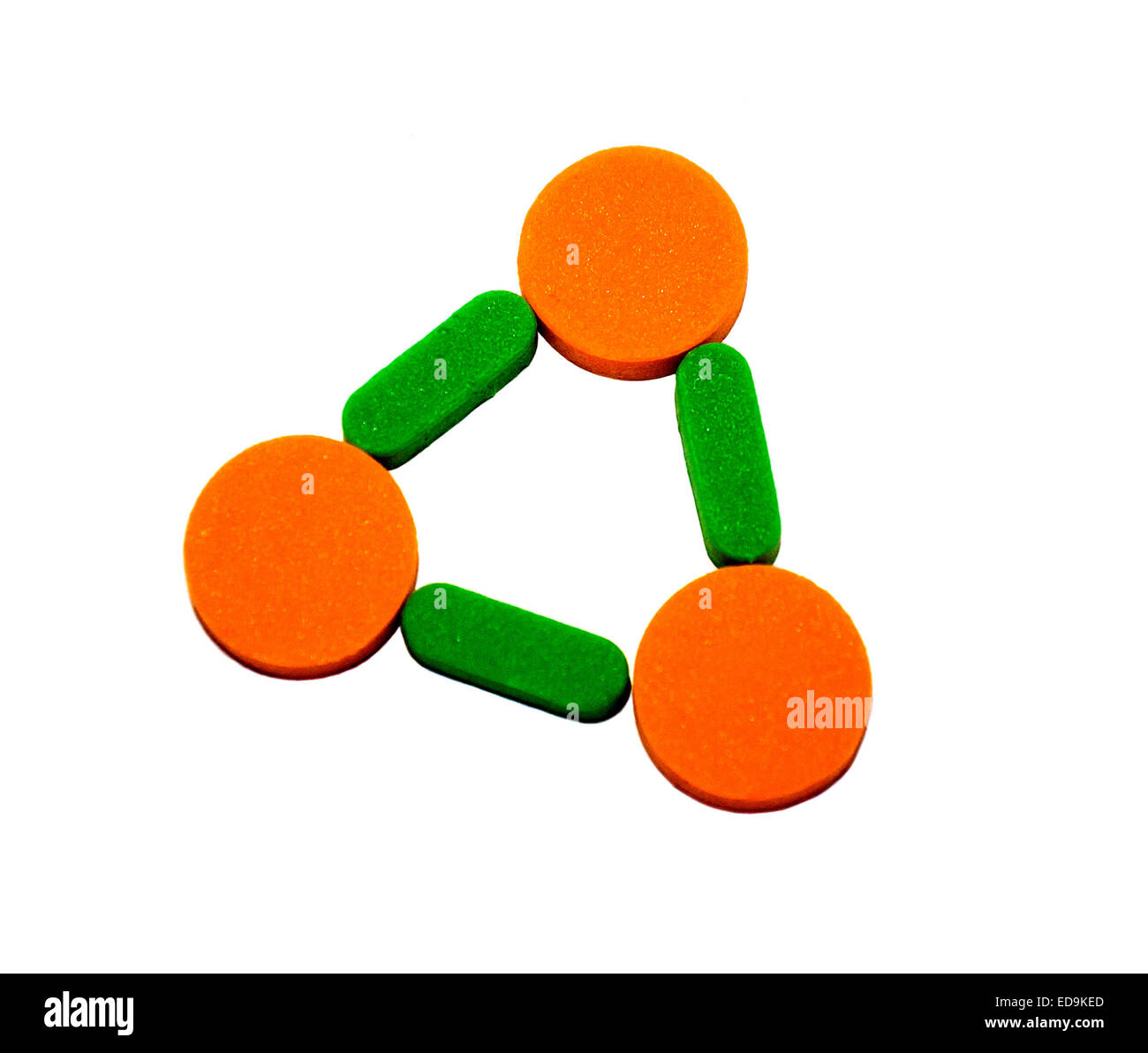 Figures on a white background isolated Stock Photo - Alamy