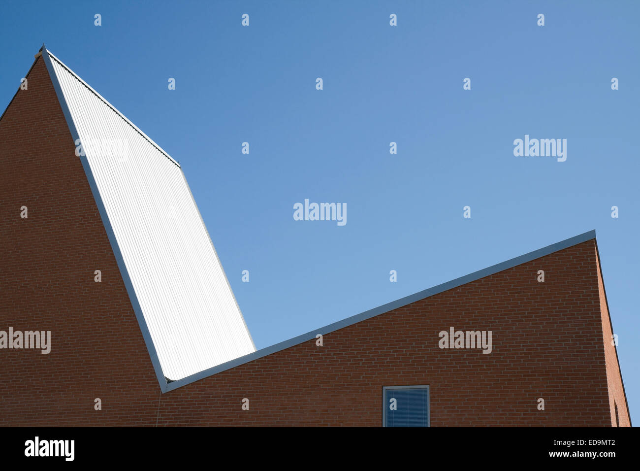 Modern architecture against the blue sky Stock Photo - Alamy