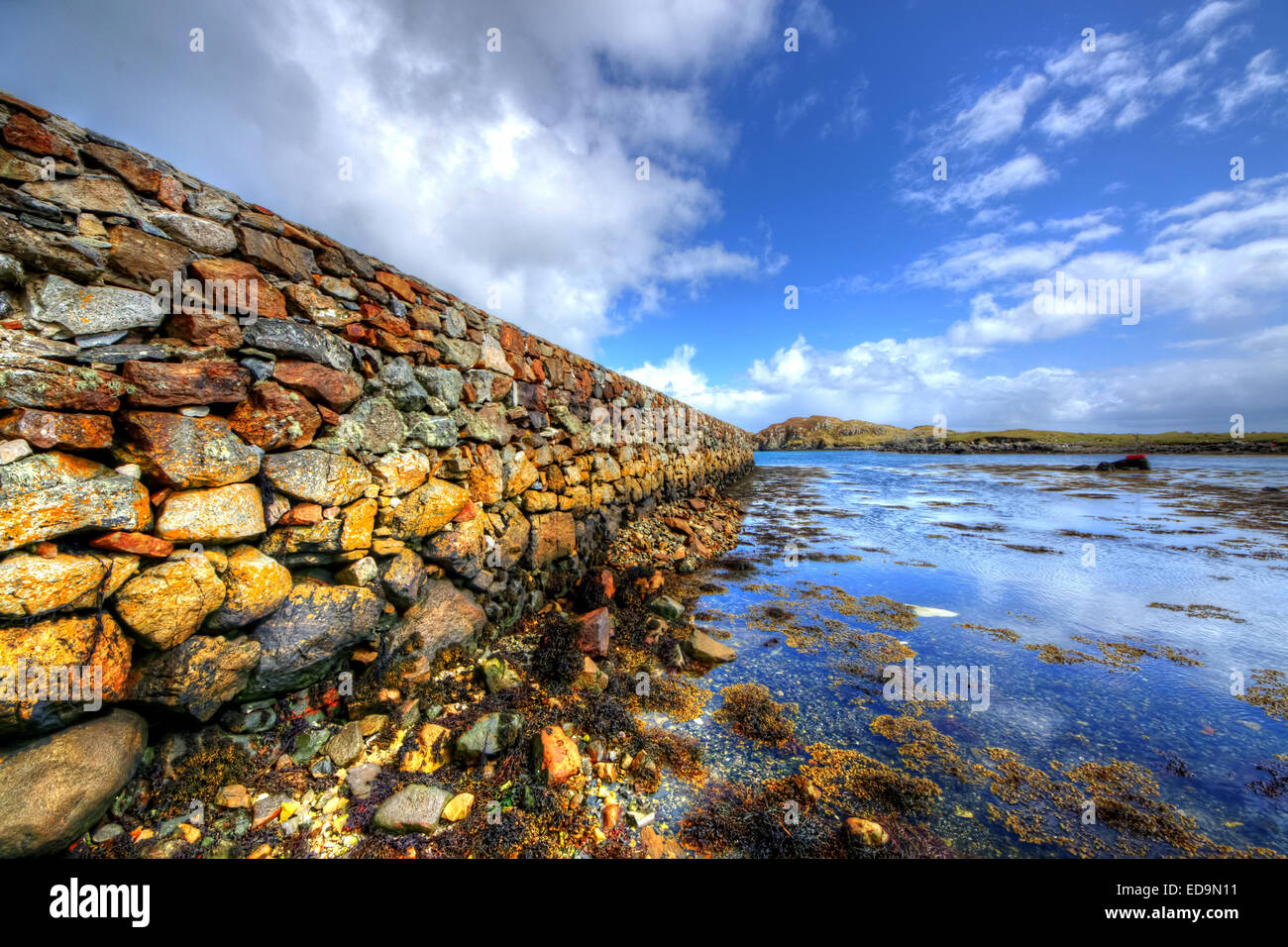 Rodel on the Isle of Harris, Outer Hebrides, Scotland Stock Photo - Alamy