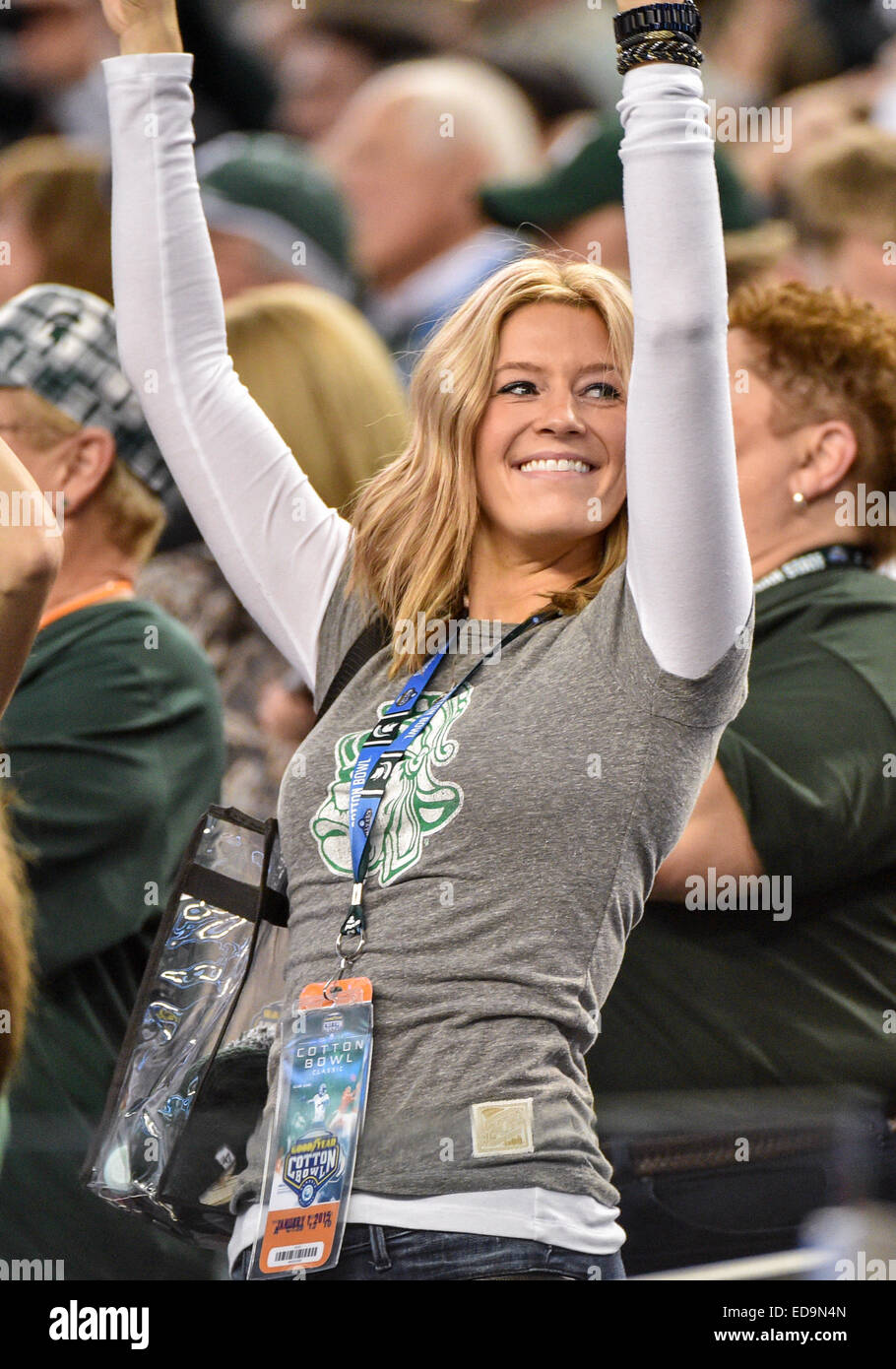 Michigan state spartans fans hi-res stock photography and images - Alamy