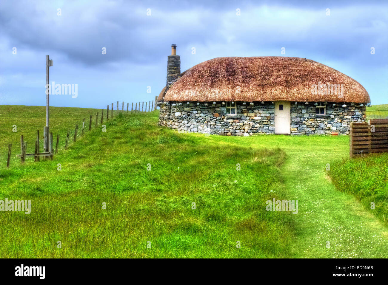 Horgabost, Isle of Harris, Scotland Stock Photo - Alamy