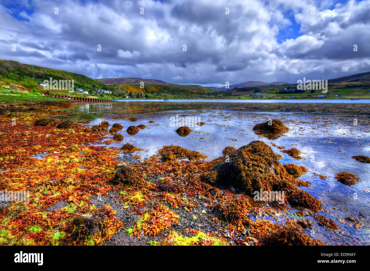Uig on the Isle of Skye, Scotland - this is the area where you can ...