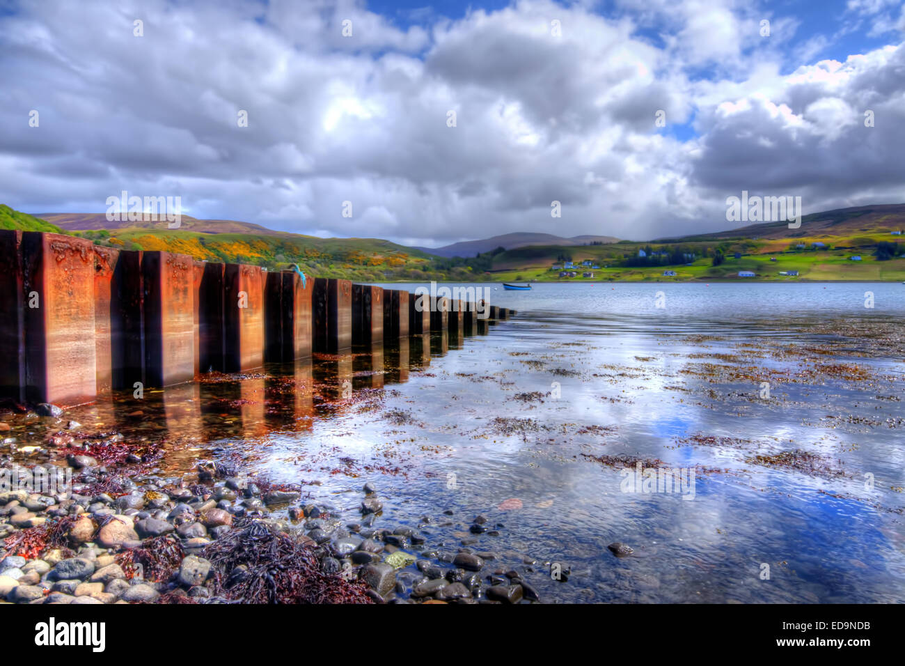 View uig ferry port hi-res stock photography and images - Alamy