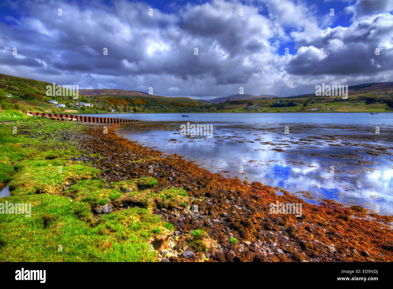 Uig on the Isle of Skye, Scotland - this is the area where you can ...