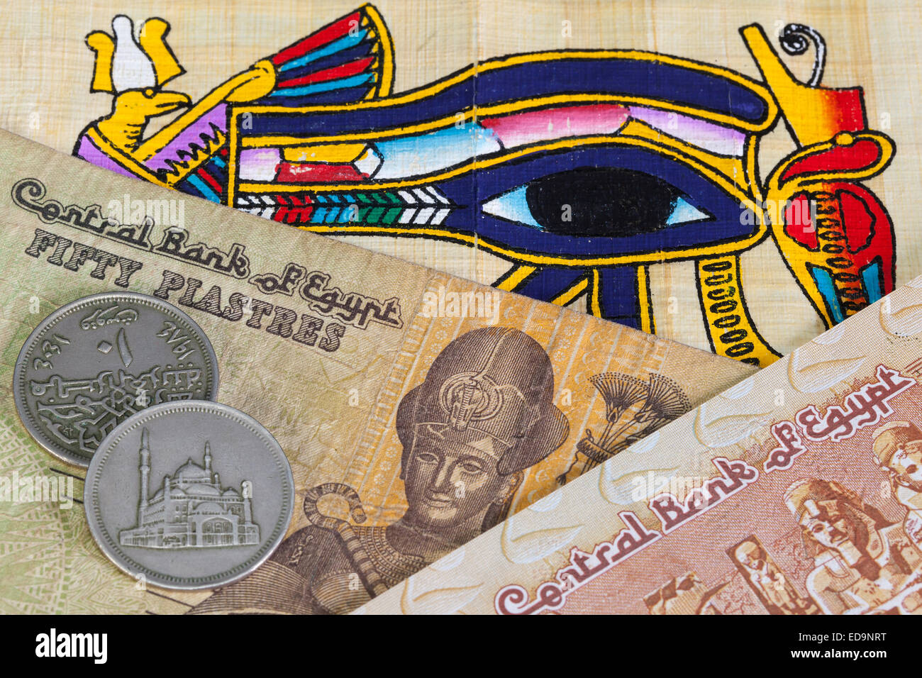 Egyptian hieroglyphics and papyrus hi-res stock photography and images ...