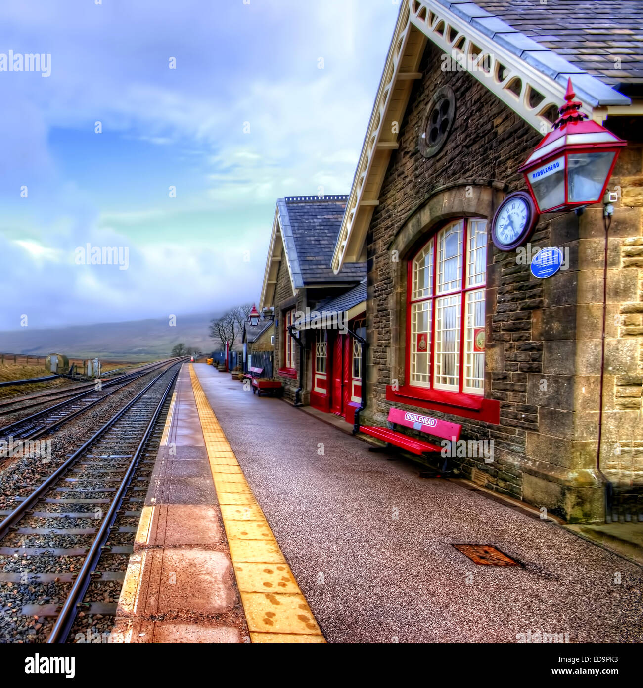 Ribblehead station buildings hi-res stock photography and images - Alamy