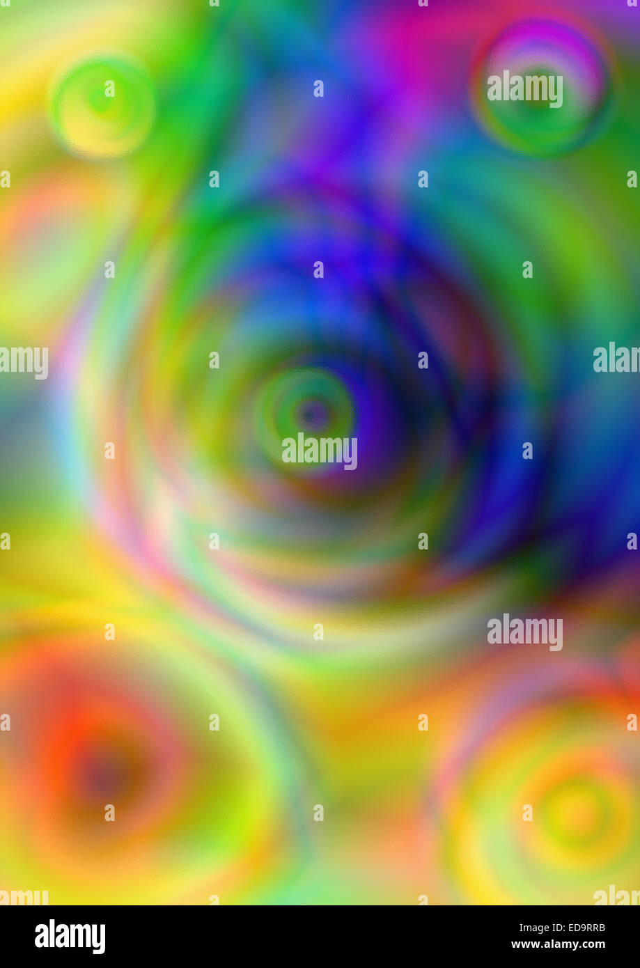 Blurry colorful circles Stock Photo - Alamy